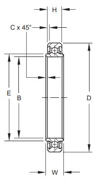 RBC Airframe Bearing - MKP B Series On Roller Bearing Company Inc.